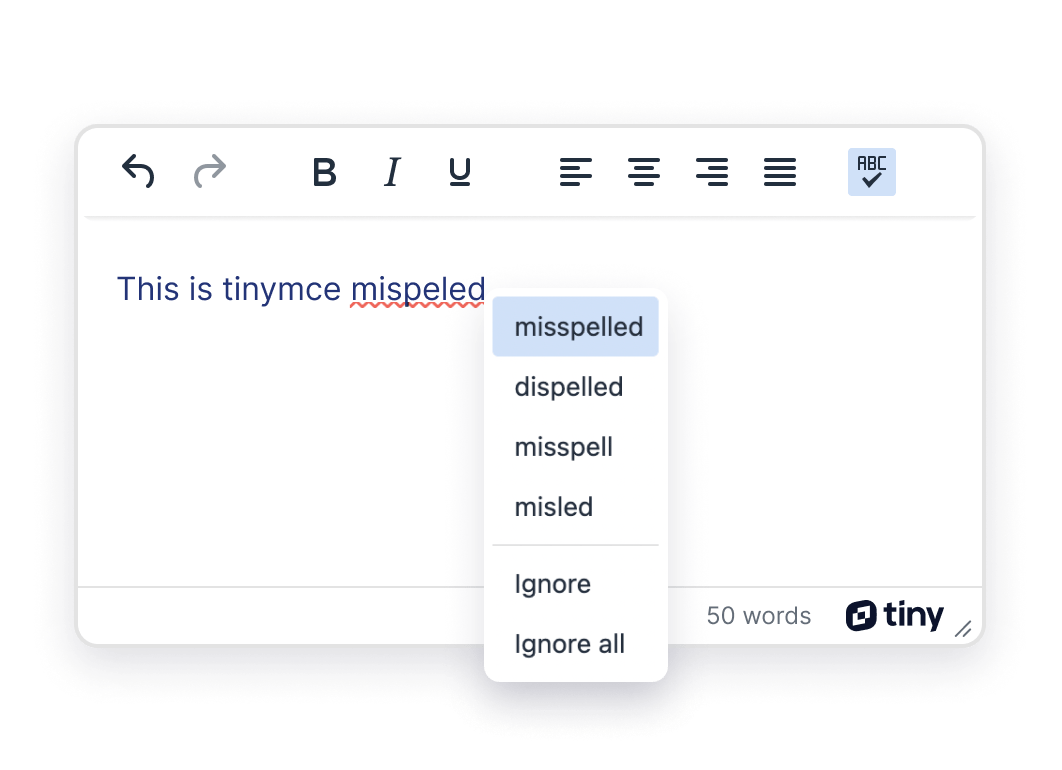 WYSIWYG email editor | TinyMCE